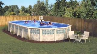 Doughboy Round Pearl River Resin Swimming Pool - Swimming Pools
