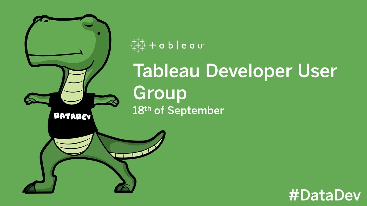 Q3 2019 | Tableau Developer User Group