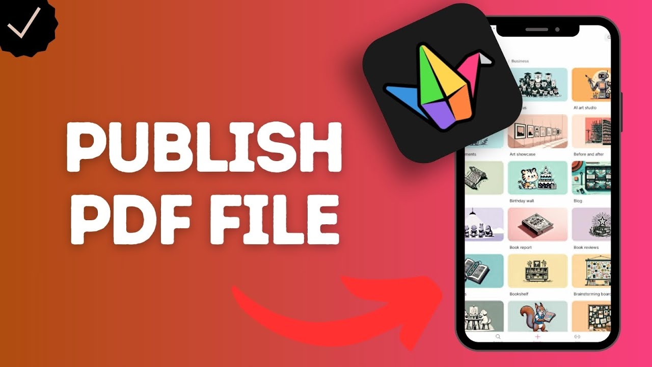 How to Publish a PDF File in Padlet App (share documents directly on your board for easy access)