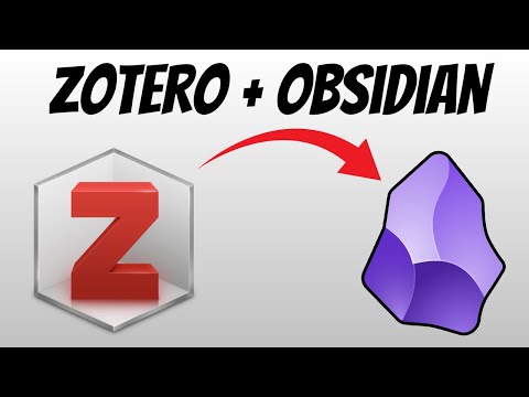 How to use Zotero in Obsidian