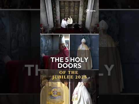 🎥 HIGHLIGHTS | All Holy Doors of the Jubilee are now open