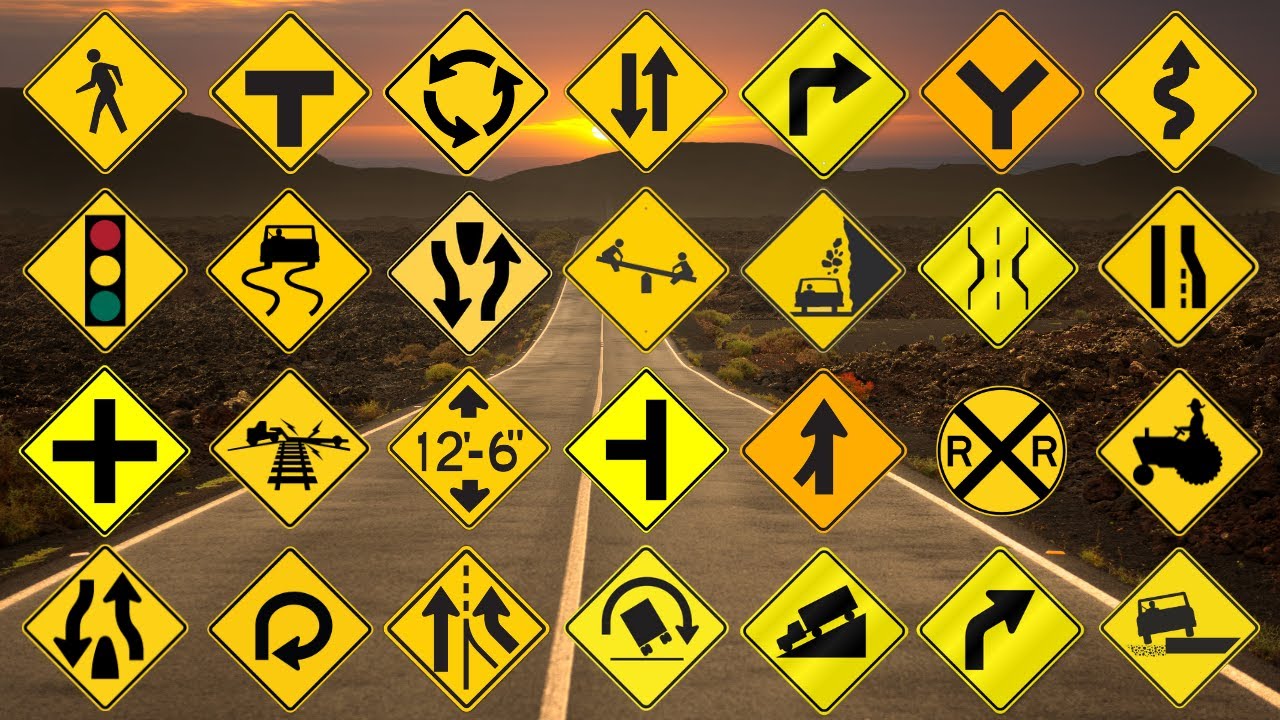 Top 60 Road Signs You Must Know to Pass Your Driving Test
