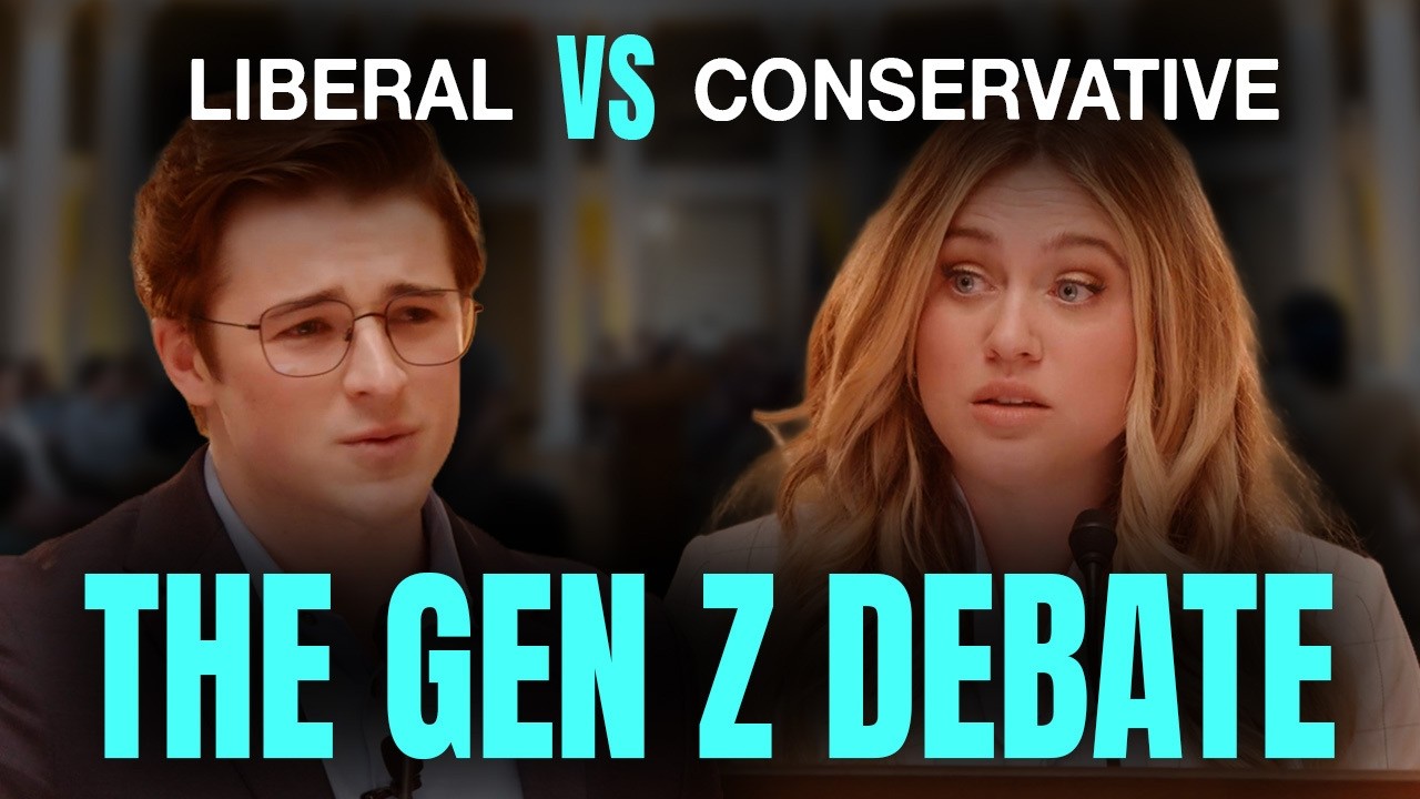 Gen Z Liberal vs. Conservative | Harry Sisson & Isabel Brown Debate