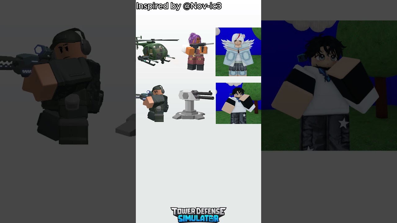 Tower Defense Simulator's DPS Towers | #roblox #tds #towerdefensesimulator