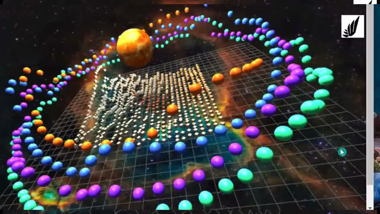 3D Music Visualizer Animation JavaScript. Web Audio API, WebGL(Three.js) Visualization.