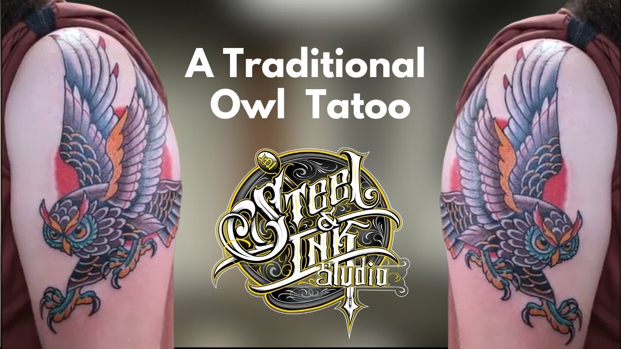 A Traditional Owl Tatoo