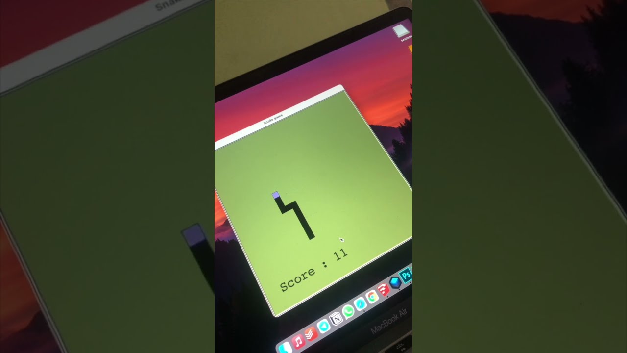 Snake game | python | Pygame | game development
