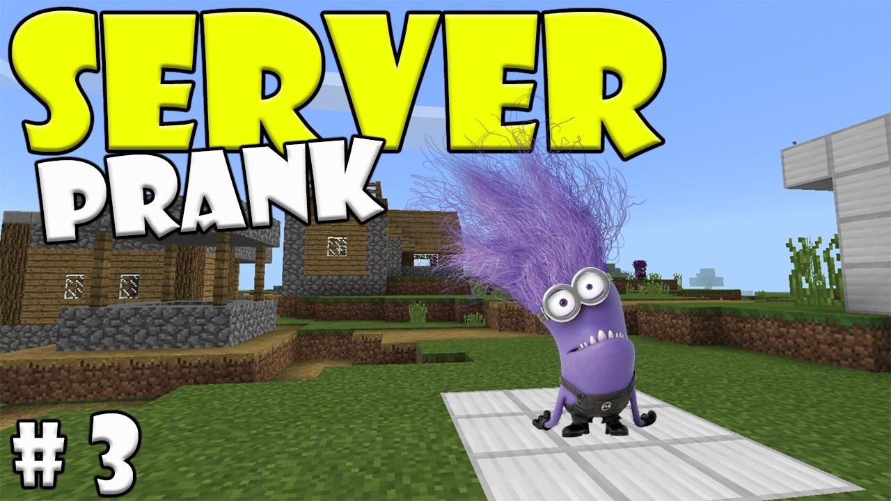 SERVER PRANK | Ep. 3 | Minecraft PE