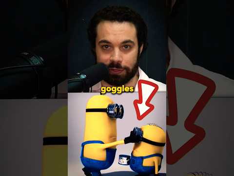 Why Minions NEED Goggles #minions #despicableme #despicableme4 #movie #animation
