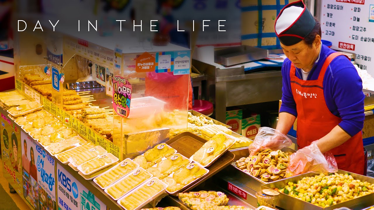 The Famous Korean Street Food Vendor Of Anyang Market