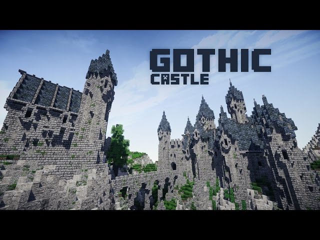 Epic Gothic Castle + [ Download ] Minecraft Map