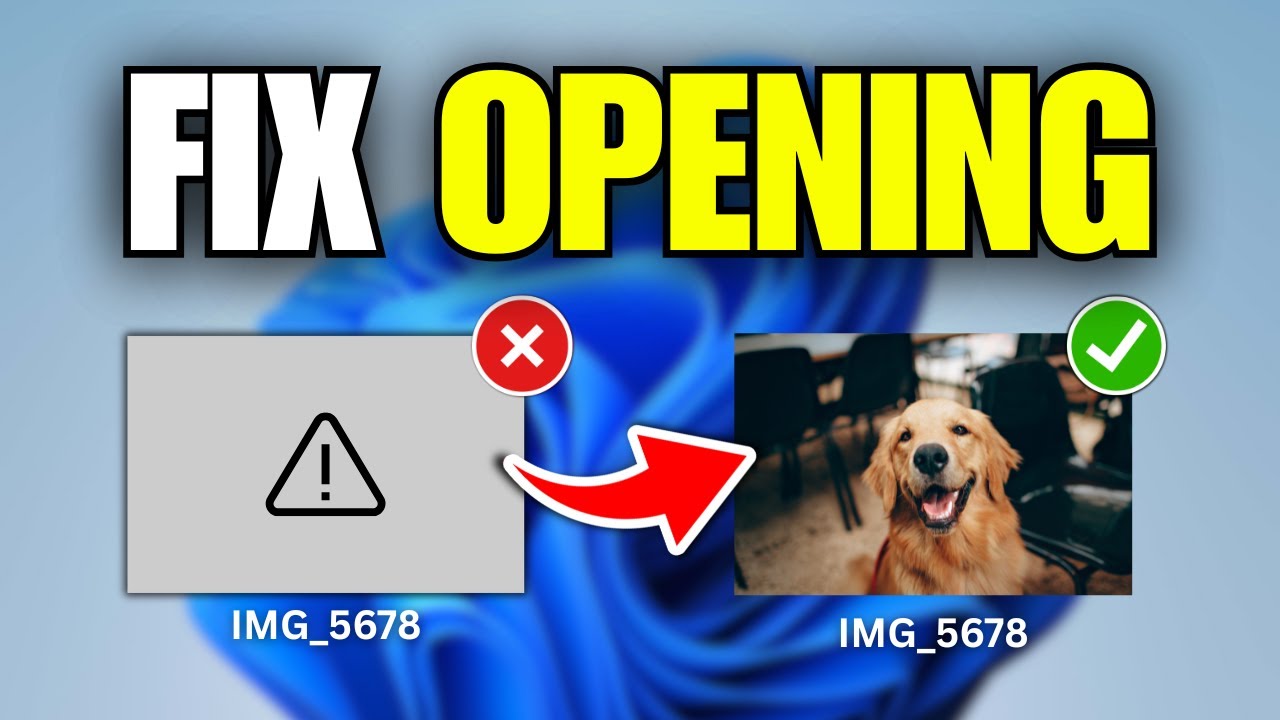 How To Fix JPG Files Not Opening In Windows 11 (JPG & JPEG)