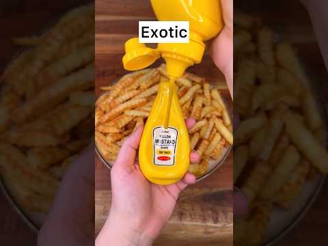 What is the best SAUCE for fries?😎❤️🍟ketchup, mayo, mustard..?| CHEFKOUDY