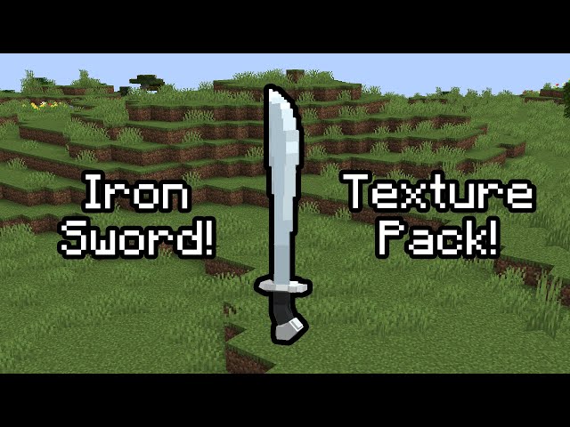 Roundkick's Broadsword (Iron Sword Re-Texture) Minecraft Texture Pack