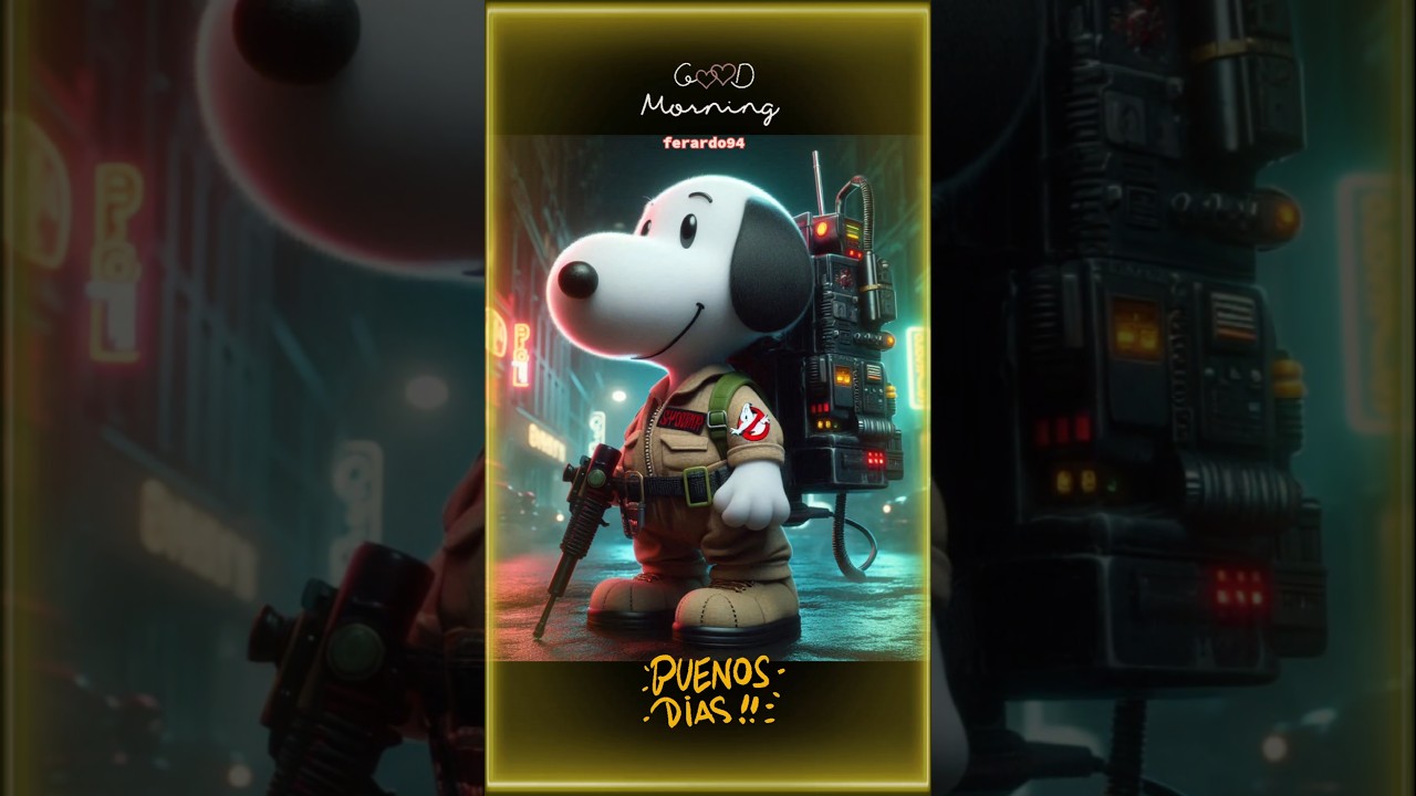 SNOOPY,  BUENOS DÍAS #ferai #snoopy #buenosdias #goodmorning #nombresbonitos
