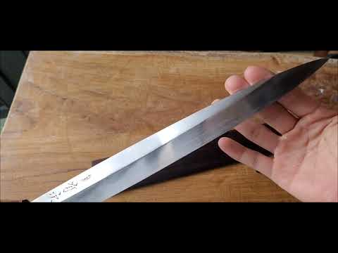 Aritsugu yanagiba honyaki 330cm.