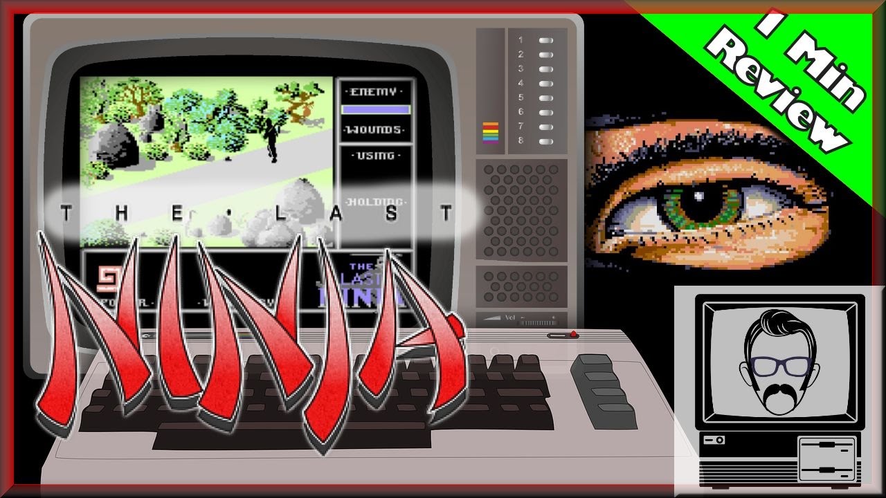 The Last Ninja Commodore 64 [1 Minute Review] | Nostalgia Nerd