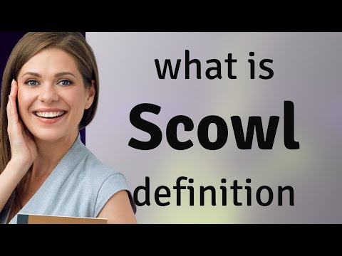 Scowl | SCOWL definition