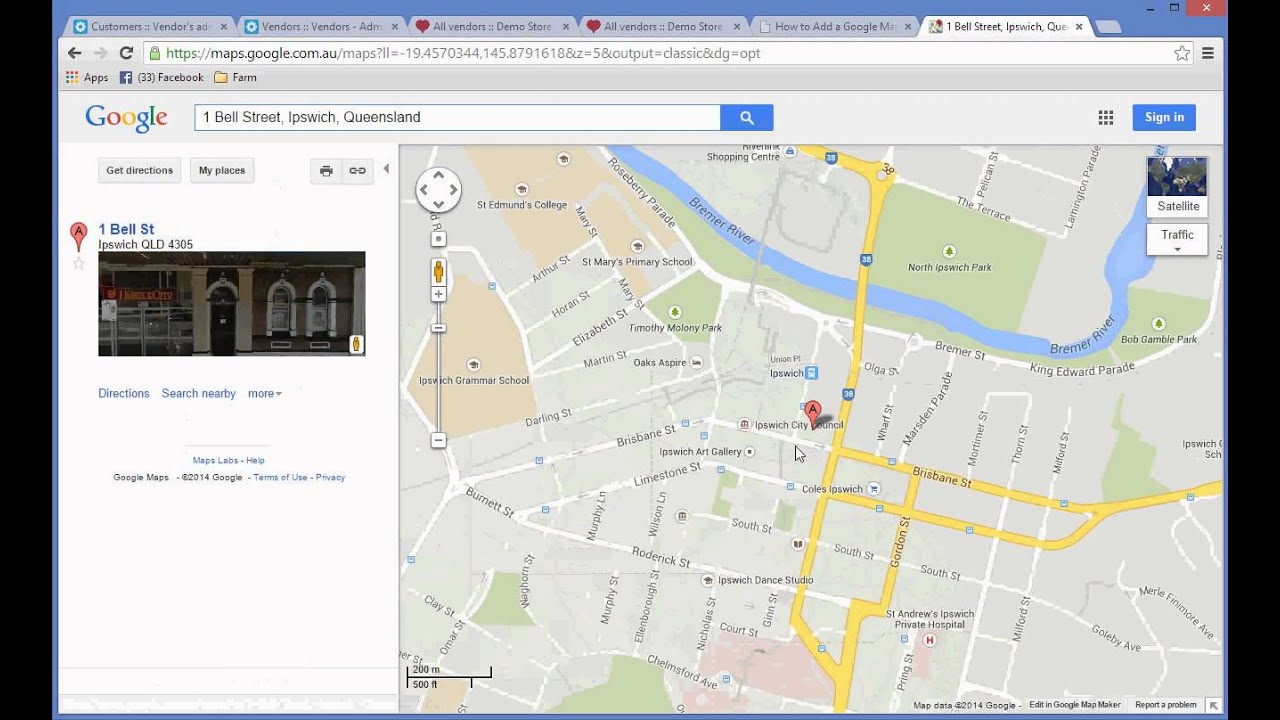 How to Add a Google Map to Your Shop Ipswich Profile or Listing