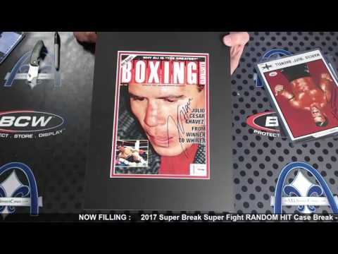 2017 Super Break Super Fight Personal Case Box Break for Heath