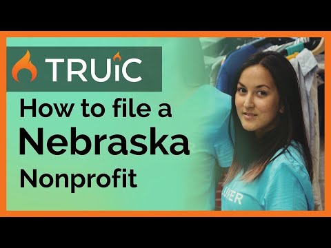 How to start a nonprofit in Nebraska - 501c3 Organization