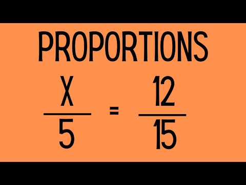 How to Solve Proportions