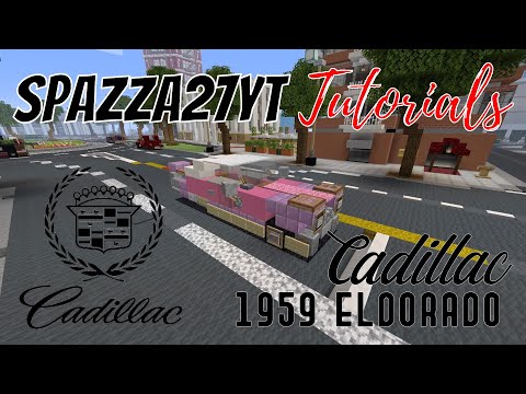Cadillac Eldorado 1959 Minecraft Project