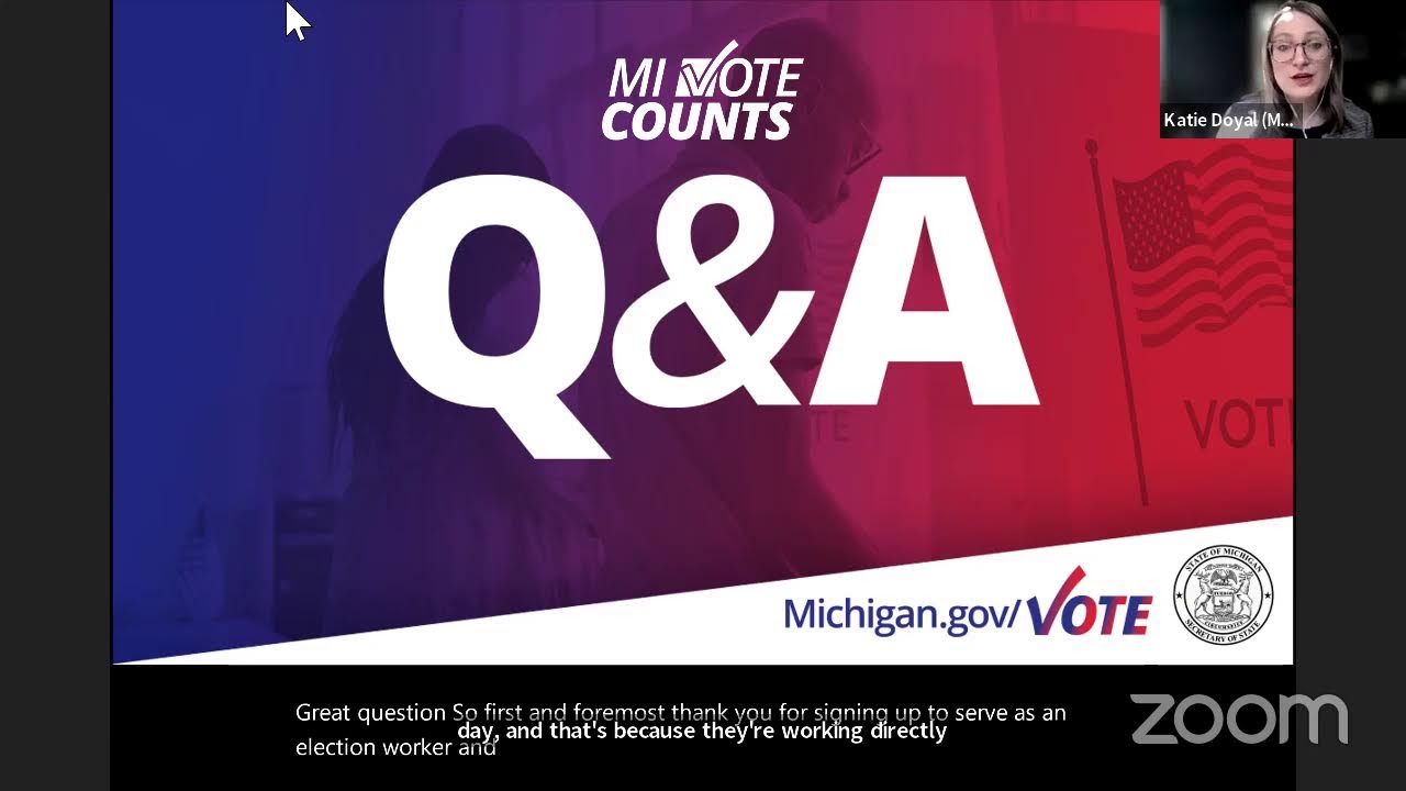 MI Vote Counts: How Polling Places Work: Polling Place Security