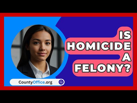 Is Homicide A Felony? - CountyOffice.org