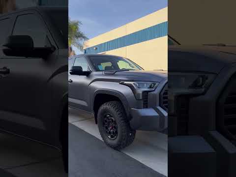 2022 Tundra TRD Pro Gets Vinyl Wrapped! #Toyota #Tundra