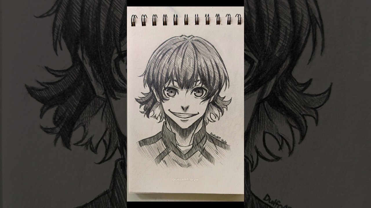 How to draw Bachira Meguru from BlueLock #anime #drawing #bluelock #bachira #sketch #art #animeart