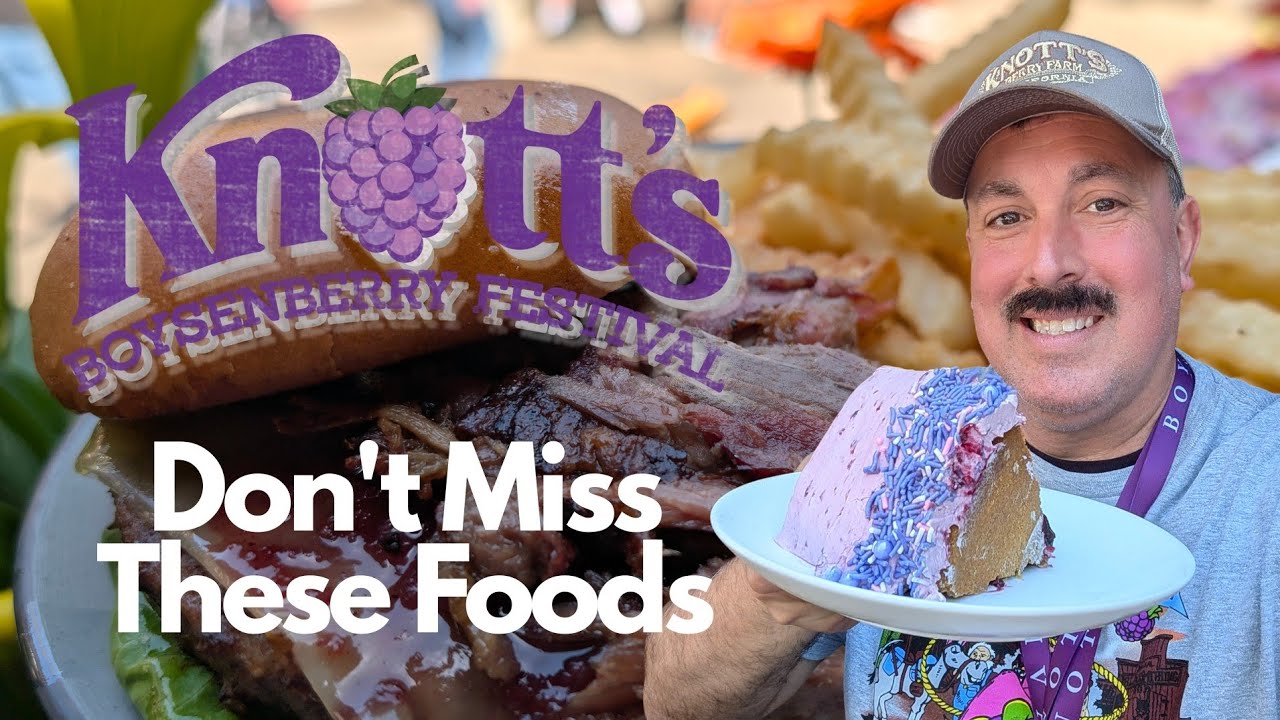 Knott's Berry Farm | Ghost Town Grill | Boysenberry Festival | Best Eats 