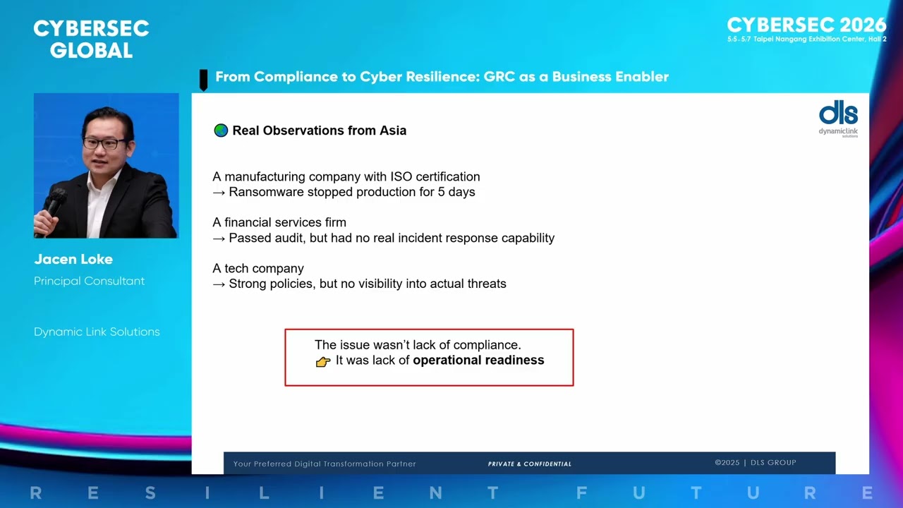 From Compliance to Cyber Resilience: GRC as a Business Enabler
