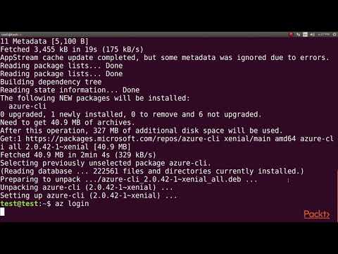 Learn DevOps Fundamentals with Azure Azure CLI 2 0|packtpub com - Mind Luster