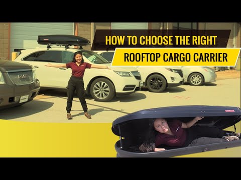 How to Choose the Right Rooftop Cargo Carrier