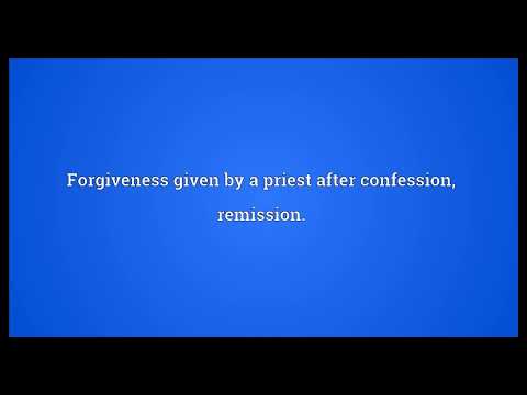 Shrift Meaning