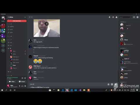 Dyber Getting Exposed for Server Muting (Discord Packing)