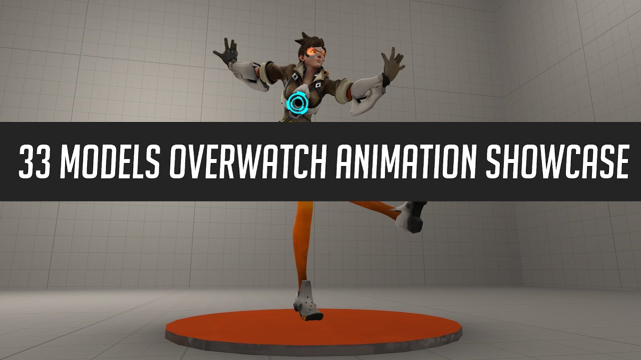[SFM] 33 Models Overwatch Animations Showcase