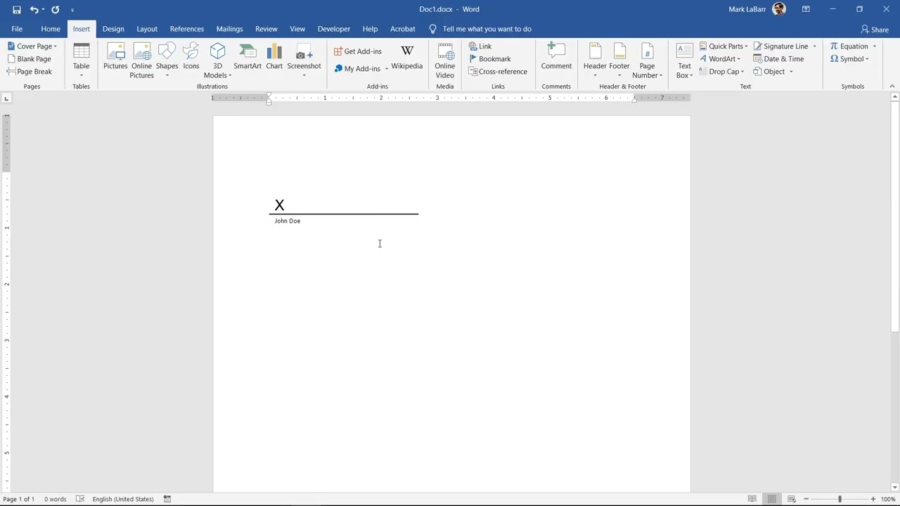 Word Tutorial: Add a Digital Signature (Updated)