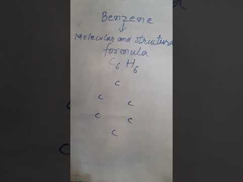 structural formula of Benzene