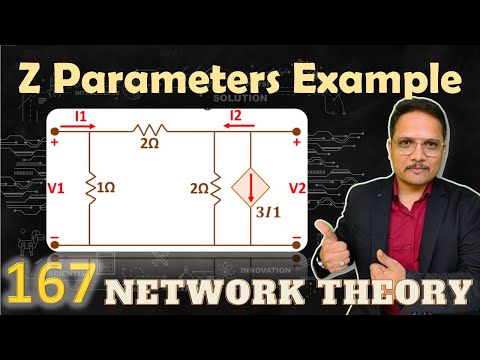 1 - Example of Z Parameters: Input and Output Impedance, Forward and Reverse Transfer Impedance ...