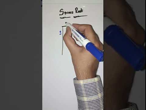 Square root | How to find Square root of any number | Math Tricks | #Shorts 1080p