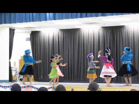 Hmong Dancer Group @ Balderas Elementary School: Afterschool Talent Show