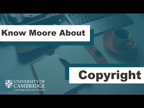 Know Moore About: Copyright
