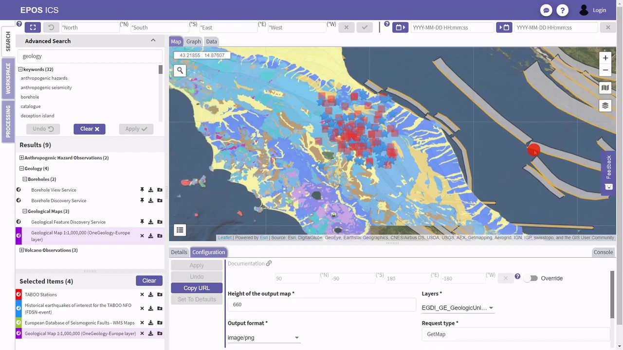 EPOS ICS Data Portal demo