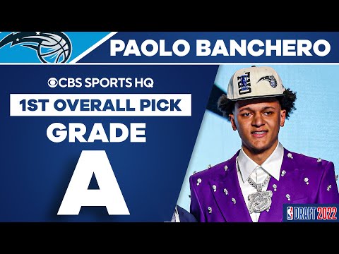 Paolo Banchero selected No. 1 overall by the Orlando Magic | 2022 NBA Draft | CBS Sports HQ