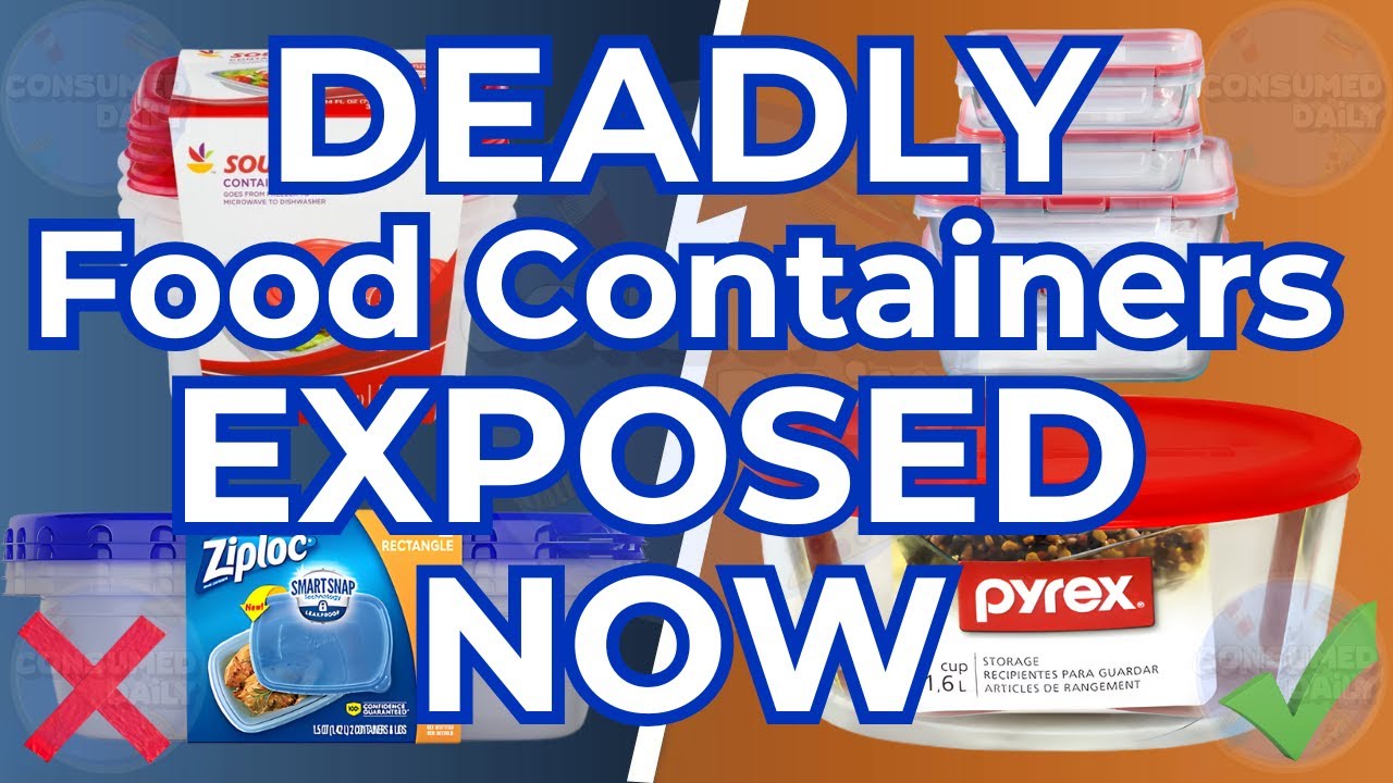 9 Food Storage Container Brands To AVOID At All COSTS! (And 2 That Are Safe!)