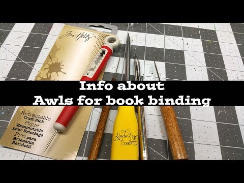 Info about awls for book binding