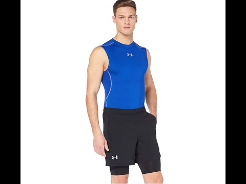 Review of Under Armour Men's Launch Stretch Woven 2-in-1 Shorts