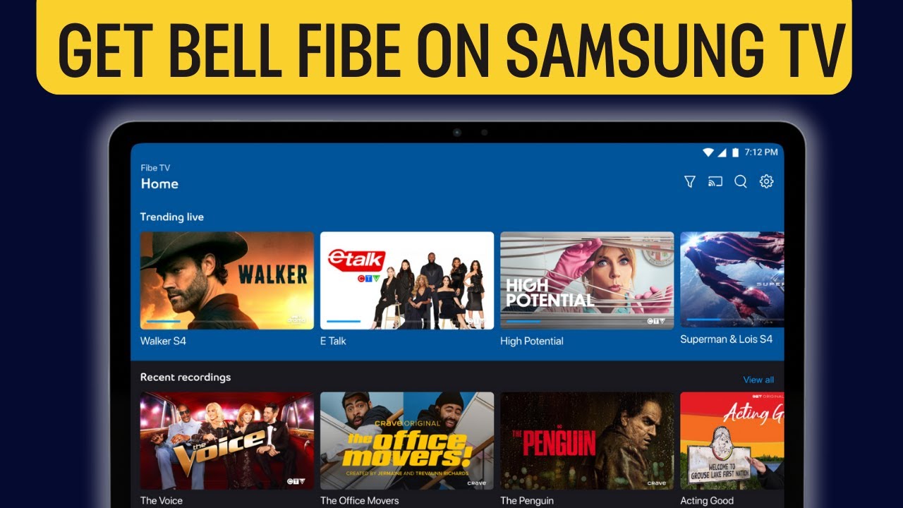 How To Get Bell Fibe On Samsung Tv (2025) STEP-BY-STEP
